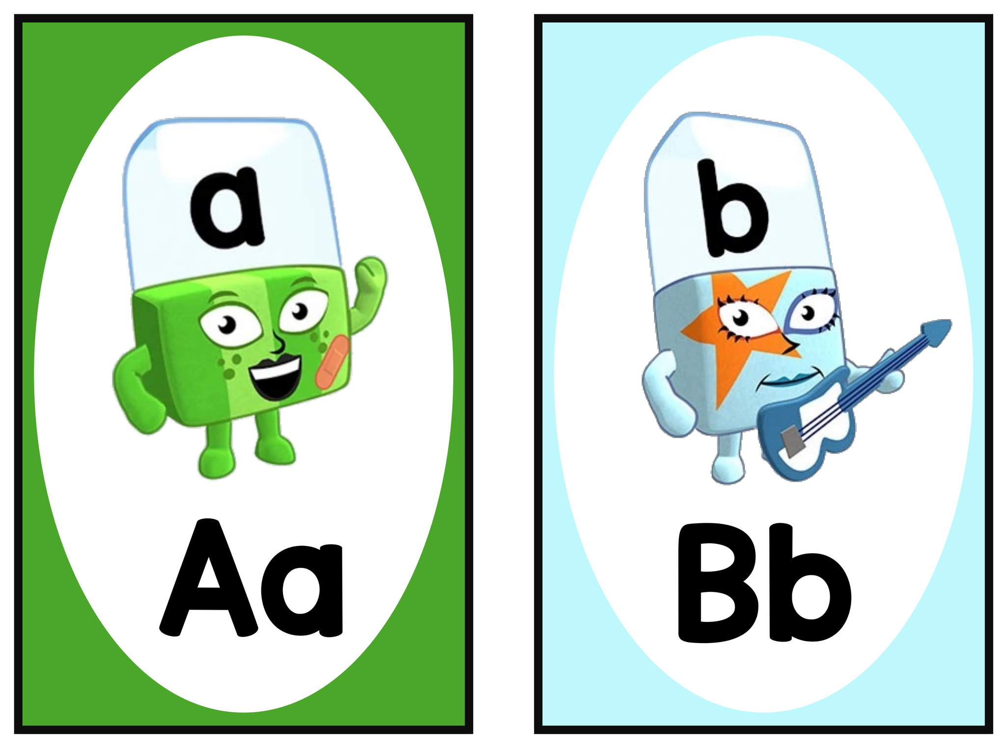 Visual Alphabet - Alphablocks – Play Do Grow