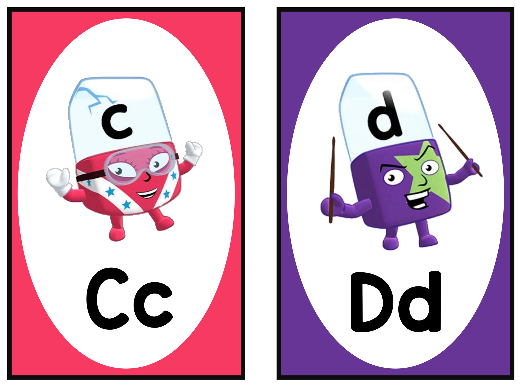 Visual Alphabet - Alphablocks – Play Do Grow