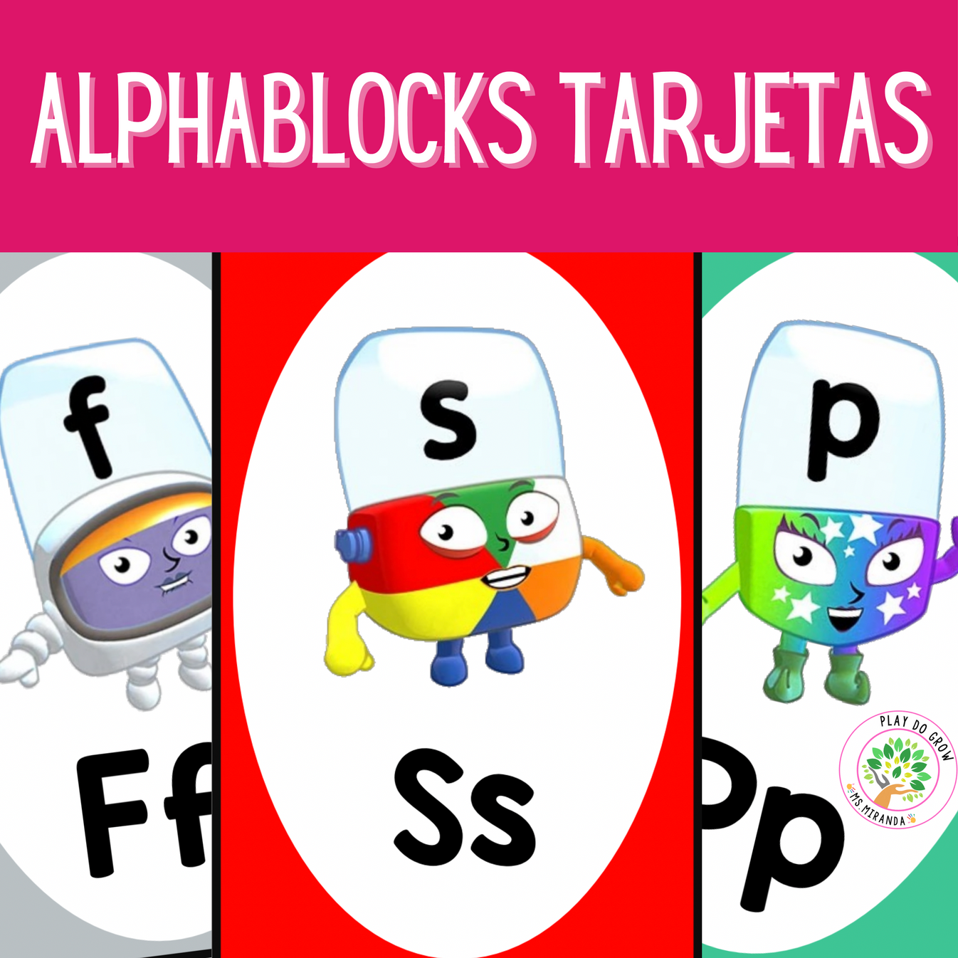 Alfabeto Visual - Alphablocks – Play Do Grow